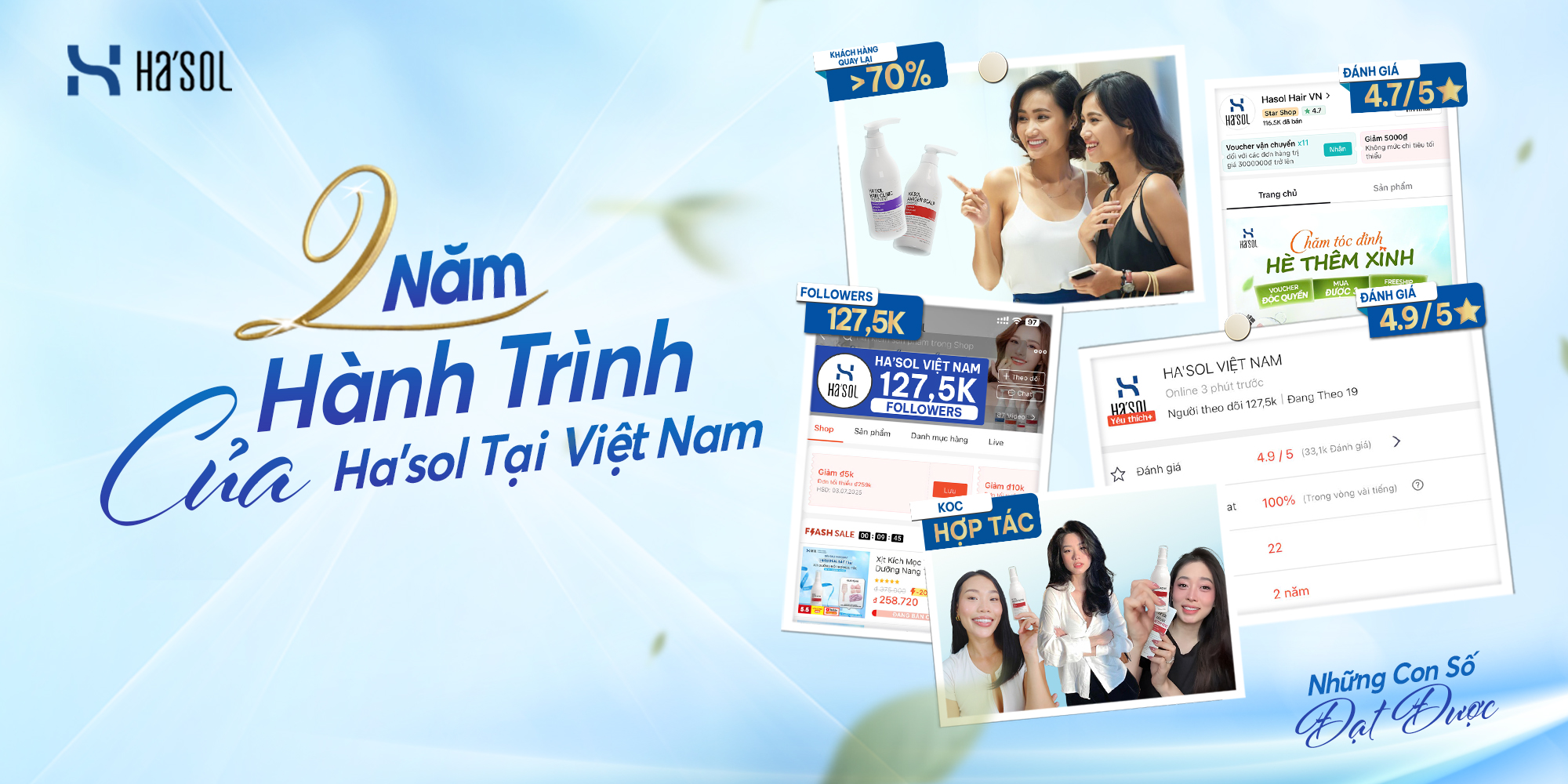 Hành Trình Làm Đẹp Mái Tóc Việt Cùng Ha’sol - 2 Năm Rực Rỡ, Triệu Mái ...